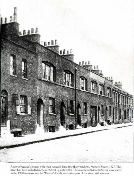 The lost streets of Weavers Fields, Part one – Growth (1700 – 1938 ...