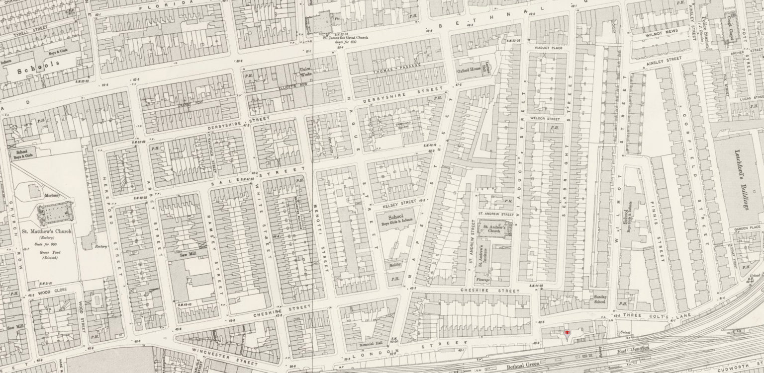 The lost streets of Weavers Fields, Part one – Growth (1700 – 1938 ...